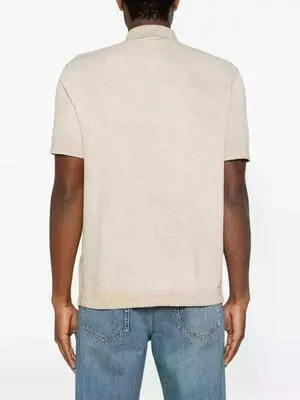 Zegna Short-sleeves Polo Shirt - Neutrals