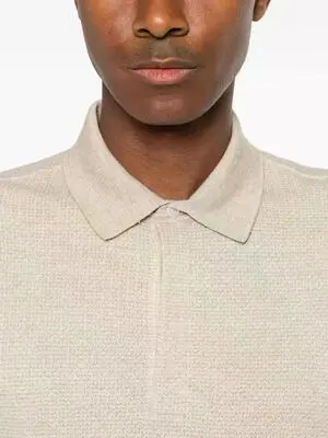 Zegna Short-sleeves Polo Shirt - Neutrals