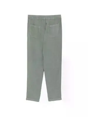 Fedeli Drawstring-waistband Trousers - Green