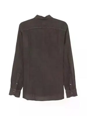 Fedeli Nick Slub-texture Shirt