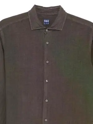 Fedeli Nick Slub-texture Shirt