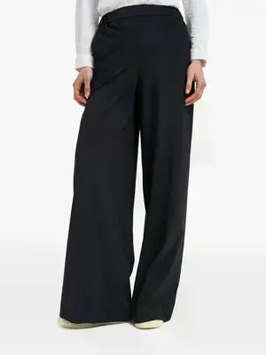 RRD Elasticated Wide-leg Trousers - Black