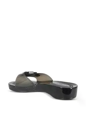 Melissa Buckle-strap Sandals - White