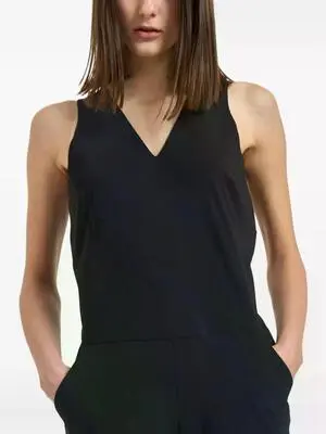 RRD V-neck Sleeveless Jumpsuit