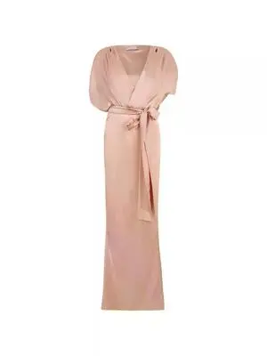 LES FILLES D'EVA Tied-waist Dress - Pink
