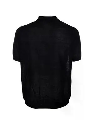 PAOLO RAGAZZINI Fine-knit Polo Shirt