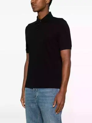 Brunello Cucinelli Short-sleeve Polo Shirt - Black
