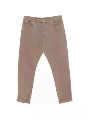 Brunello Cucinelli Five-pocket Jeans - Brown