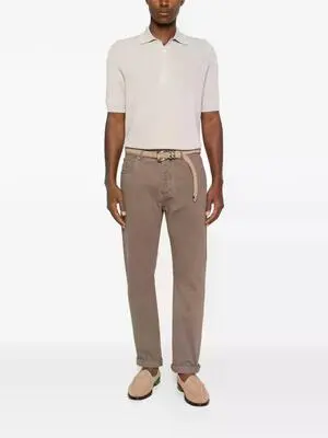 Brunello Cucinelli Five-pocket Jeans - Brown