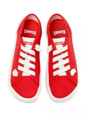 Camper Peu Rambla Ii Lace-up Sneakers - Red