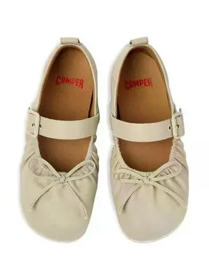 Camper Wabi Buckle Ballet Flats - Neutrals