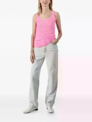 American Vintage Massachusetts Tank Top - Pink