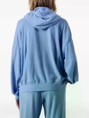 American Vintage Zip-up Drawstring Hoodie