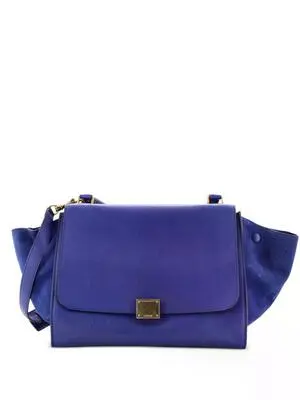 Celine Trapeze Leather Medium Satchel