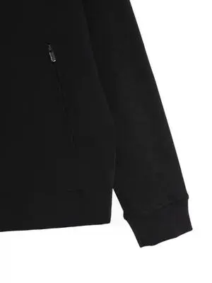 Paul & Shark Zip-up Drawstring Hoodie - Black
