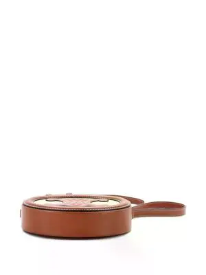Celine Triomphe Oval Crossbody Bag - Brown