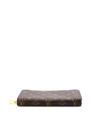 LOUIS VUITTON Zippy Wallet Monogram Canvas Small Wallets - Brown