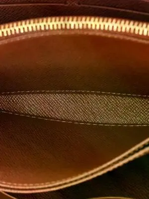 LOUIS VUITTON Zippy Wallet Monogram Canvas Small Wallets - Brown