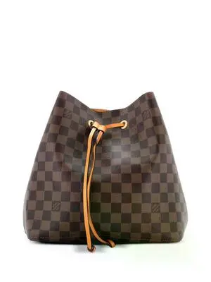 LOUIS VUITTON Neonoe Handbag Damier Mm - Brown
