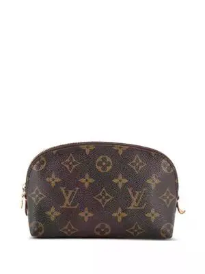 LOUIS VUITTON Cosmetic Monogram Canvas Pouch - Brown
