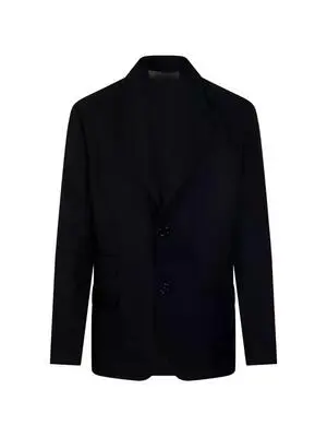 Ami Single-breasted Blazer - Black