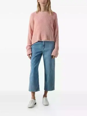 American Vintage Twily Ribbed-knit Sweater - Pink