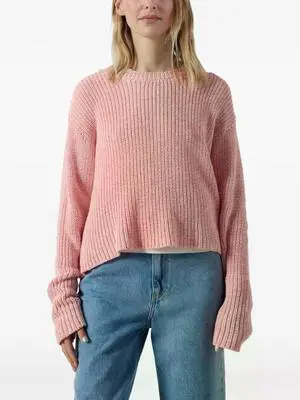 American Vintage Twily Ribbed-knit Sweater - Pink