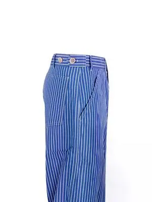 Comme Des Garçons Stripe Pattern Trousers