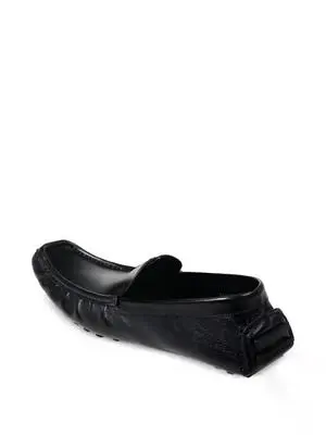 Balenciaga Portofino Calfskin Loafers - Black