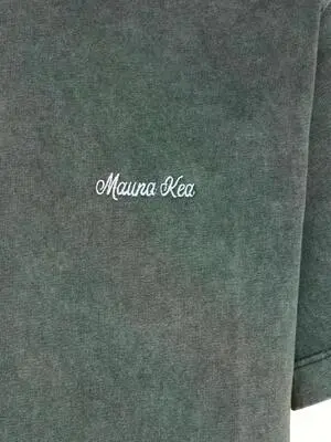 MAUNA KEA Logo-embroidered T-shirt - Grey