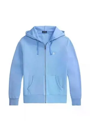 Polo Ralph Lauren Zip-up Drawstring Hoodie - Blue