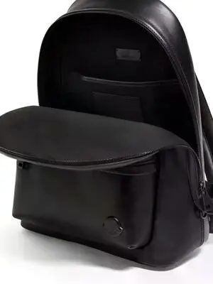 Moncler Leather Backpack - Black
