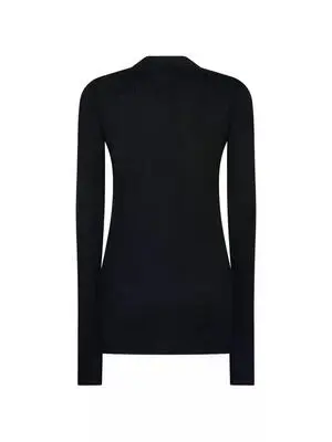 Malo Ribbed Knit V-neck Cardigan