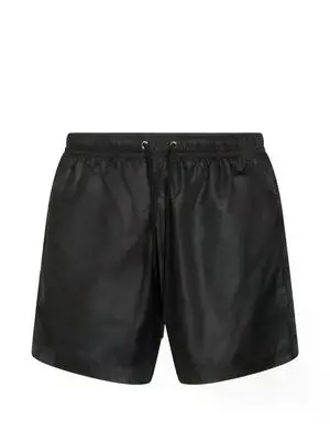 MAUNA KEA Logo-patch Swim Shorts - Black