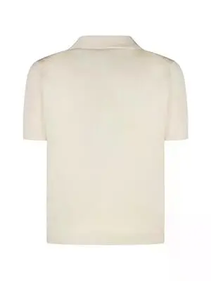 Altea Pointelle-knit T-shirt - Neutrals
