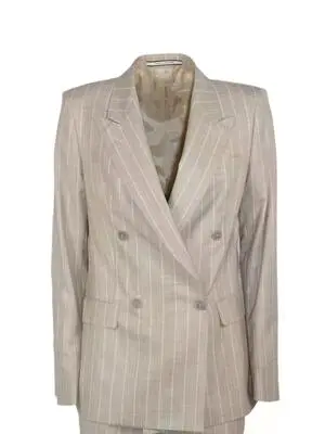 Tagliatore Pinstripe Double-breasted Suit - Neutrals