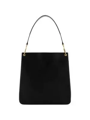 JIL SANDER Otto Leather Tote - Black