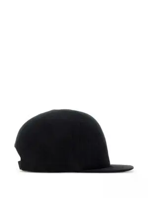 Balenciaga Logo-embroidered Baseball Cap - Black