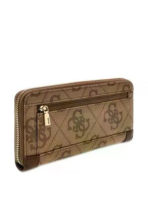 Guess Karnilla 4g Monogram Wallet - Neutrals