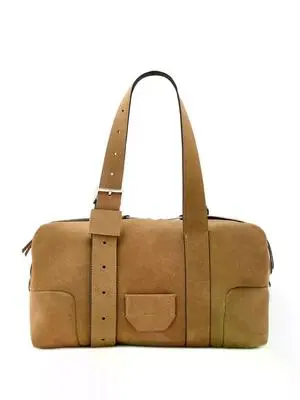 ALLSAINTS Ares Buckle-detail Shoulder Bag - Brown