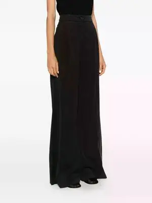VIA MASINI 80 Pleated Wide-leg Trousers