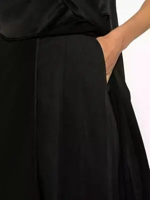 VIA MASINI 80 Pleated Wide-leg Trousers