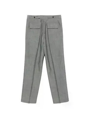 SAPIO Pressed-crease Mohair Trousers