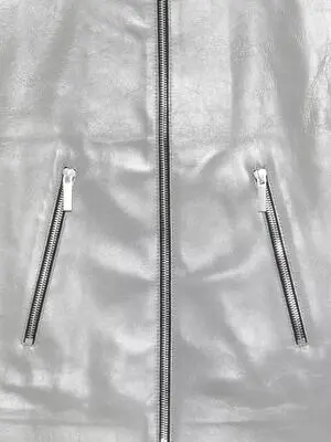 SAPIO Metallic Finish Sleeveless Gilet