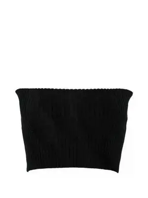 Chloé Ribbed-knit Bandeau Top