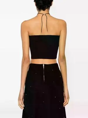Chloé Ribbed-knit Bandeau Top