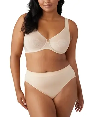 Wacoal Full Figure Stark Beauty Underwire Bra - Sand