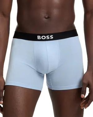 BOSS One Boxer Briefs, Pack Of 3 - Open Blue
