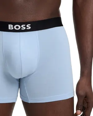 BOSS One Boxer Briefs, Pack Of 3 - Open Blue
