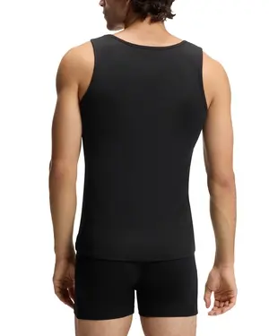 BOSS Pack Of 3 Ribbed Classic Fit Tank Tops - Open Miscellaneous